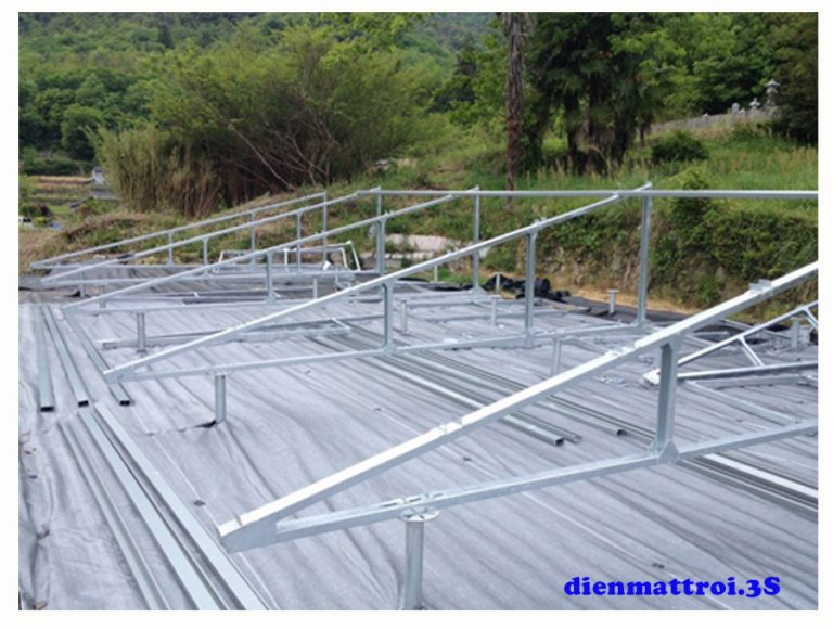 Lắp đặt Khung Gắn Pin Mặt Trời Công Ty Kỹ Thuật Cnc3s